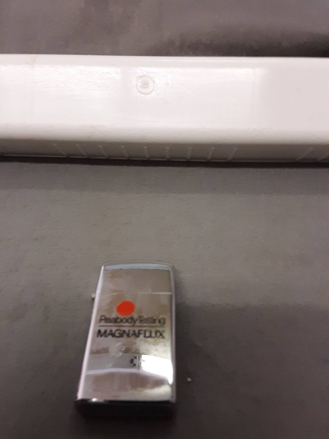 Zippo Slim Lighter Peabody Testing Magnaflux Cigarette Lighter - Etsy