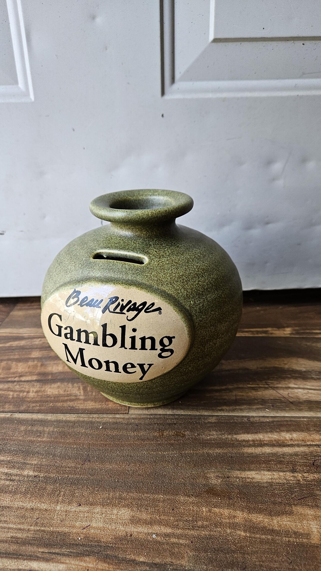 Beau Rivage Casino Pottery Piggy Bank, Biloxi Mississippi Souvenir - Etsy