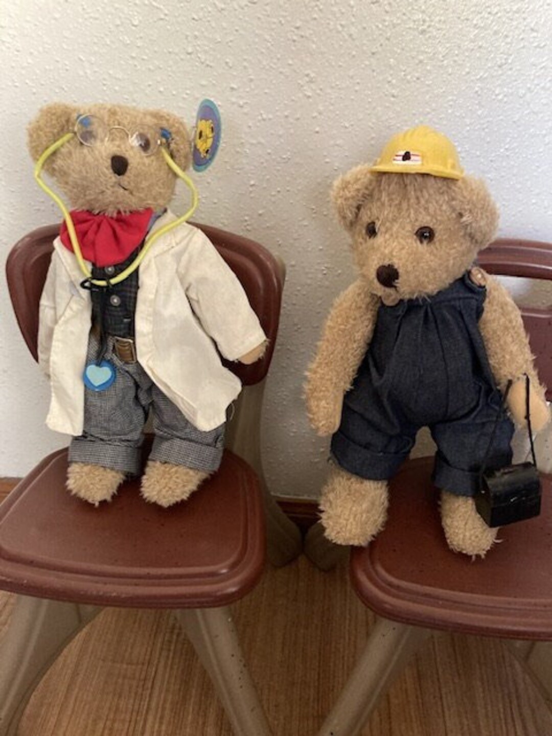 Professional Teddy Bears by Brewester Buddies, Doctor and Construction ...