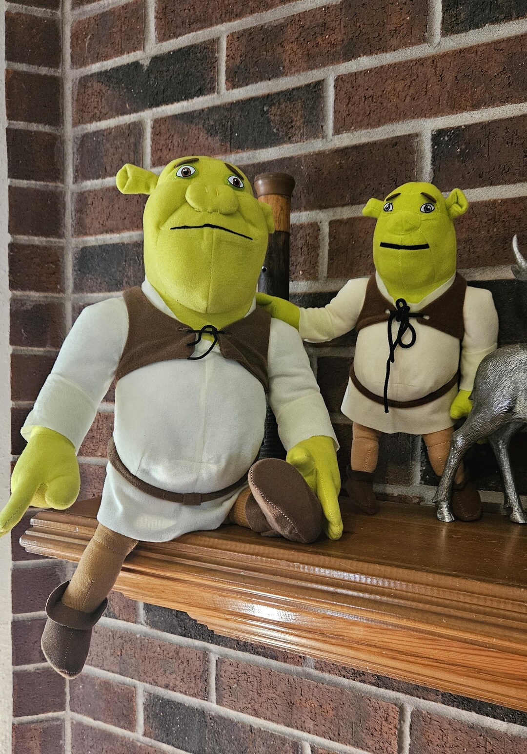 Shrek Plush Dreamworks Ogre Dolls, Set of 2, Gift, Children's Companion ...
