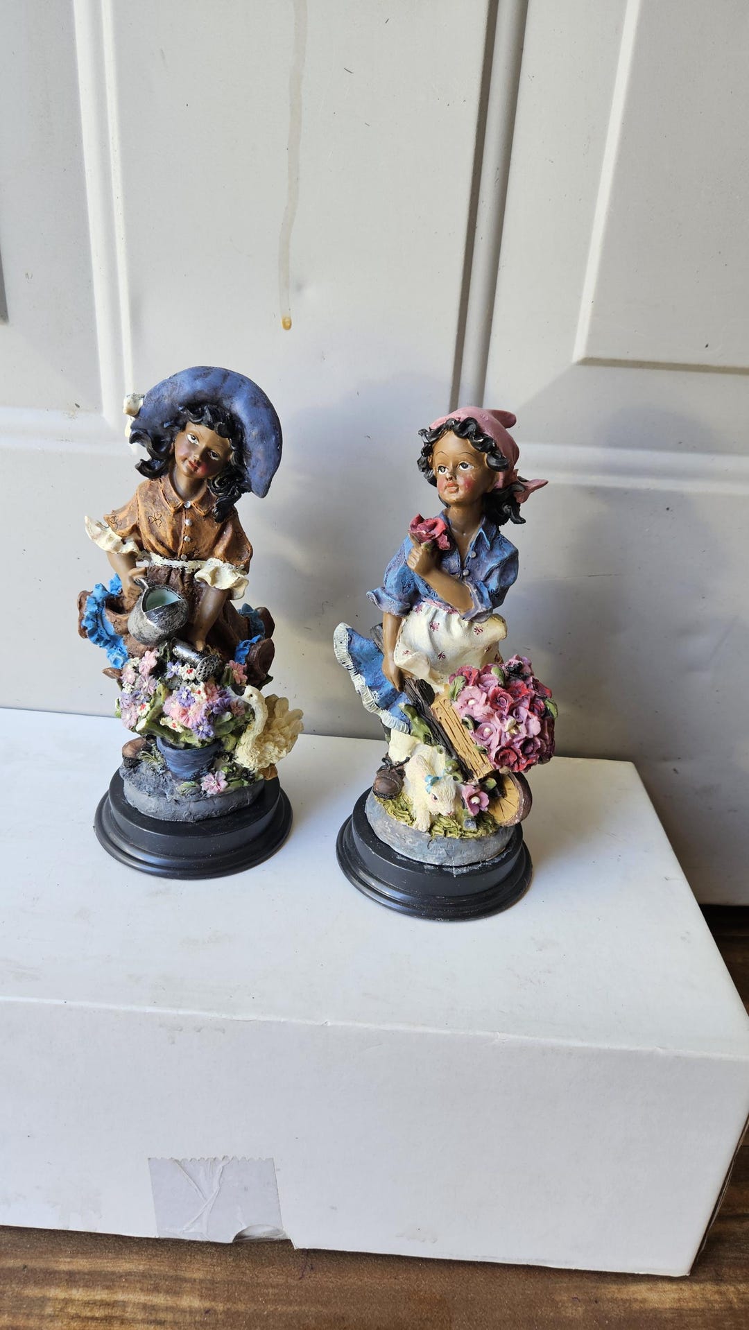 African American Black Americana Figurines Set of 2 Figurines - Etsy