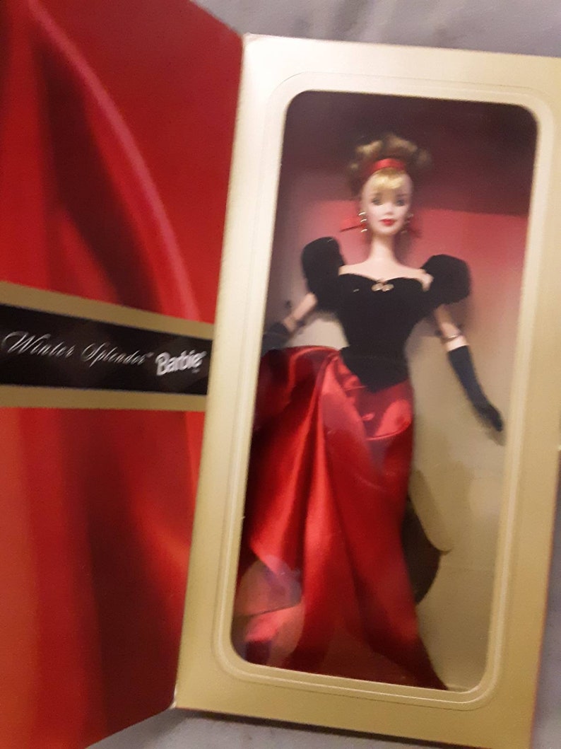 Barbie Doll Winter Splendor Avon Barbie Doll Mint in Box - Etsy
