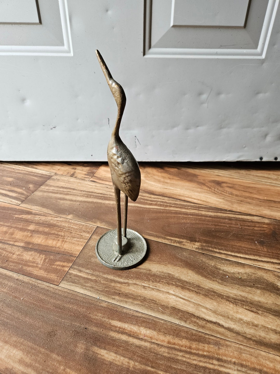 Italian Brass Bronze Look Metal Stork Heron or Crane Stork Figurine - Etsy
