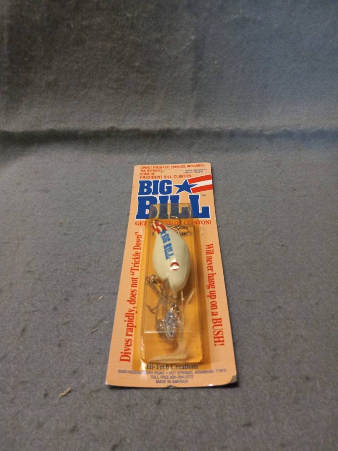 Big Bill Fishing Lure Bill Clinton Fishing Lure - Etsy
