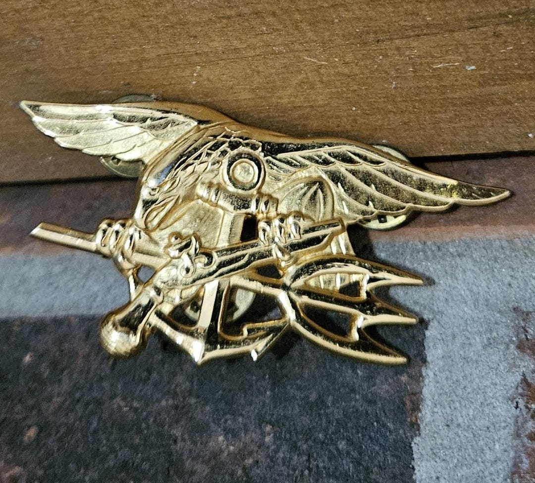 US Navy Navy Seals Metal Trident Badge, Uniform Insigna Pin, Shade of ... US Navy Navy Seals Metal Trident Badge, Uniform Insigna Pin, Shade of ...