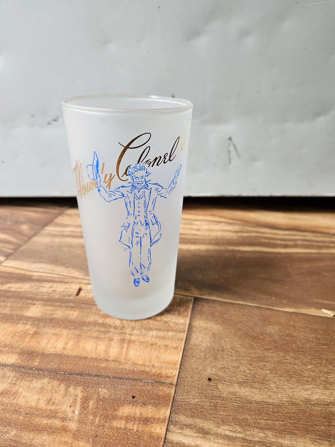 Howdy Colonel A Toast Frosted Drink Glass Tumbler - Etsy