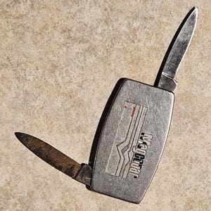 Zippo Magcobar Pocket Knife, Souvenir, Collectible. Bin 37VA - Etsy