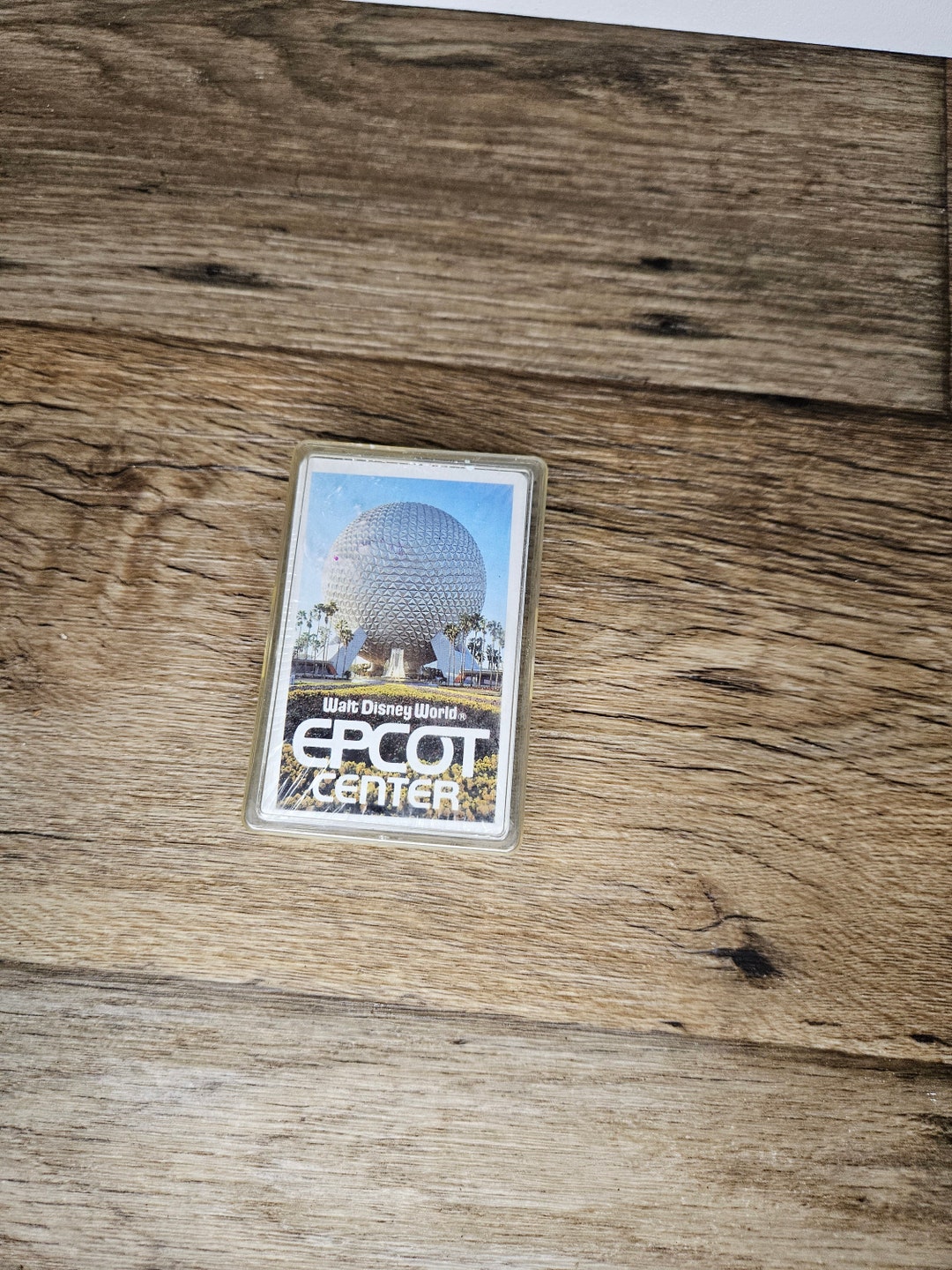 Walt Disney World Epcot Center Souvenir Collectible Playing Cards - Etsy