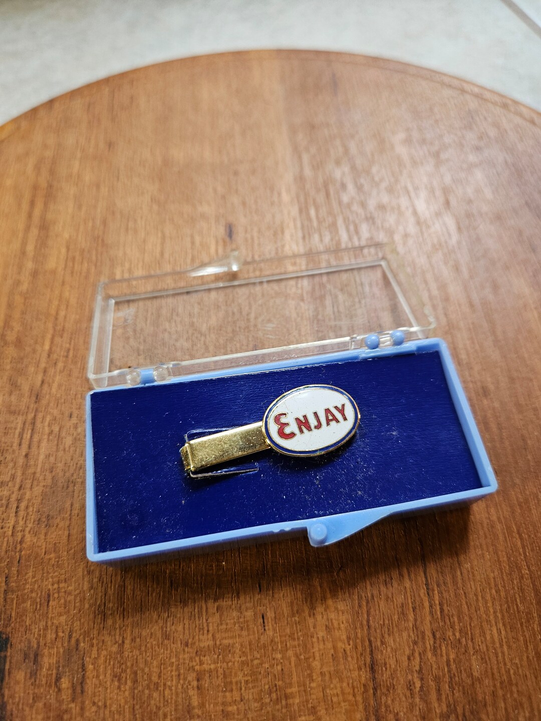 Vintage ENJAY Tie Tack, Humble Oil Collectible, Original Case Bin 1J - Etsy