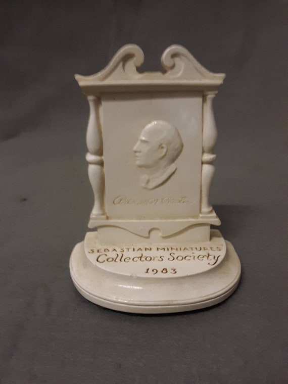 Sebastian Miniatures Collectors Society 1983 Display Figurine | Etsy