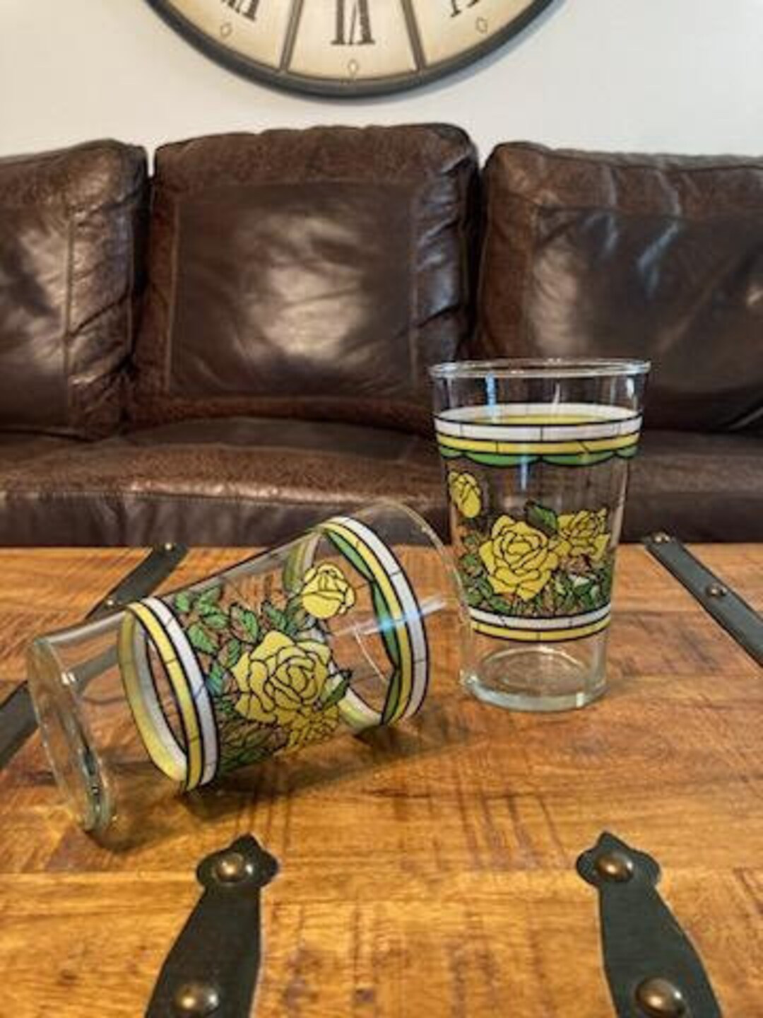 Vintage Whataburger Coca-cola Glasses, Shades of Yellow Green White and ...