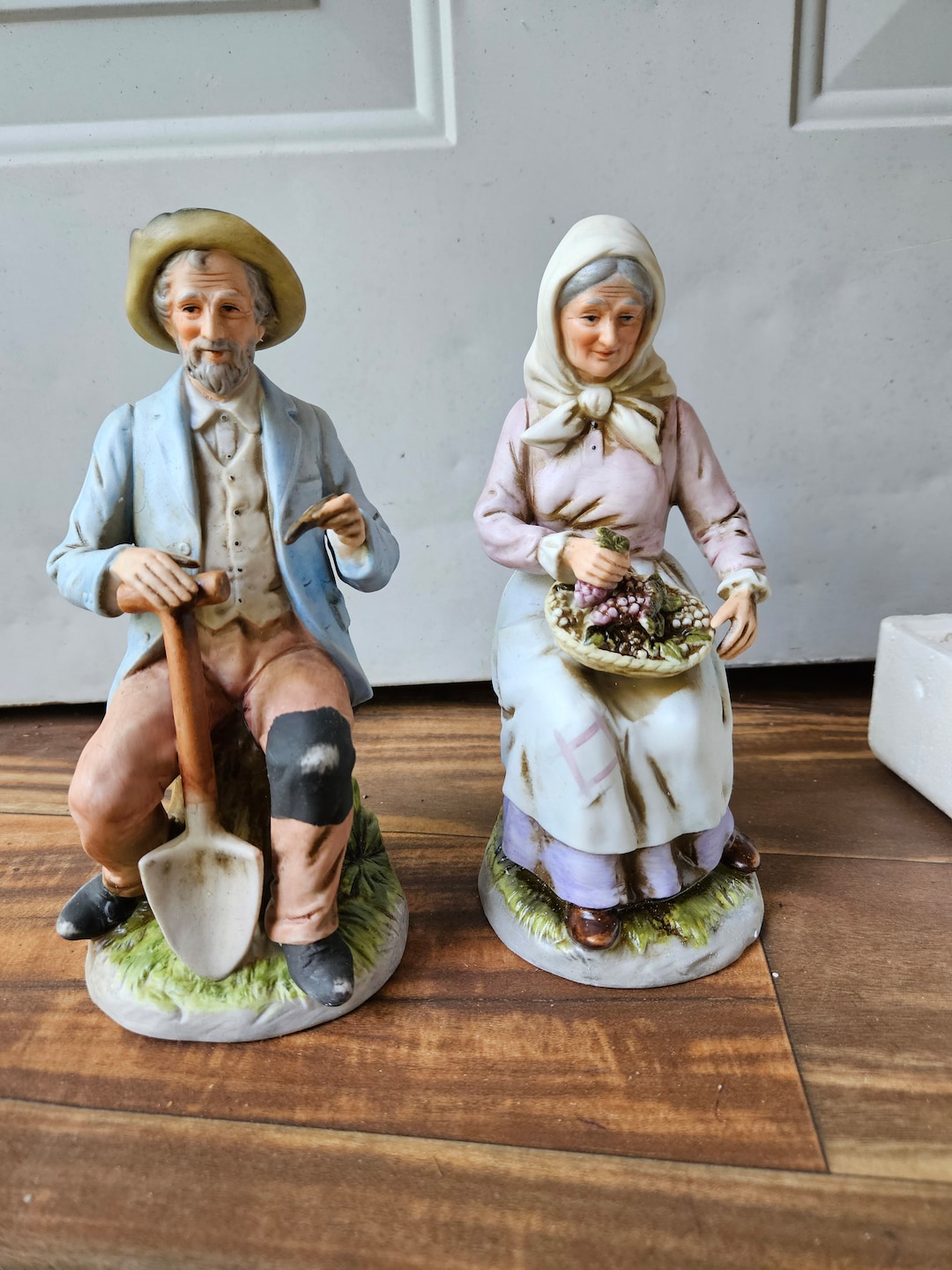 Homco Man and Woman Couple Figurines Mint in Box No. 1433/pair Made in ...