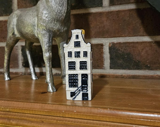 KLM Airlines Porcelain Blue Delft Miniature House Figurine #78 ...