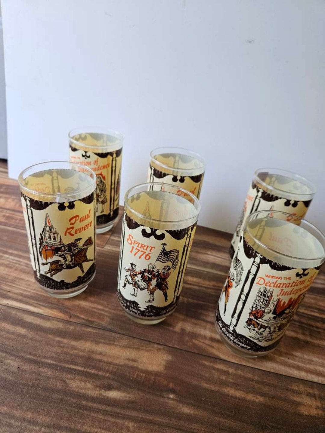 Coca-cola Heritage Series the Declaration of Independence Paul Revere ...