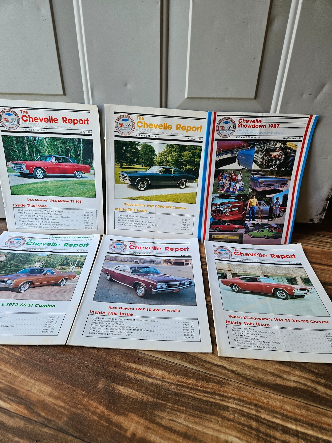 Chevelle Showdown & Chevelle Report Magazines 1987 April Thru September ...