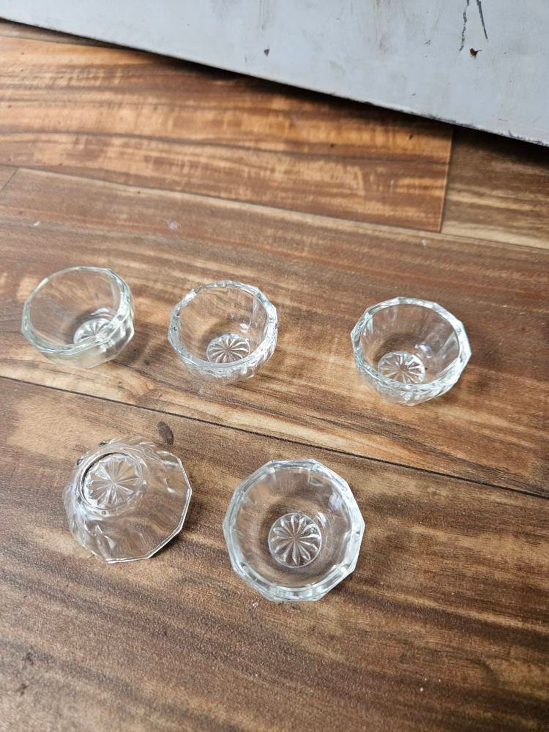 Glass Salt Cellars Individual Salt Cellars Lot of 5 Salt Cellars - Etsy
