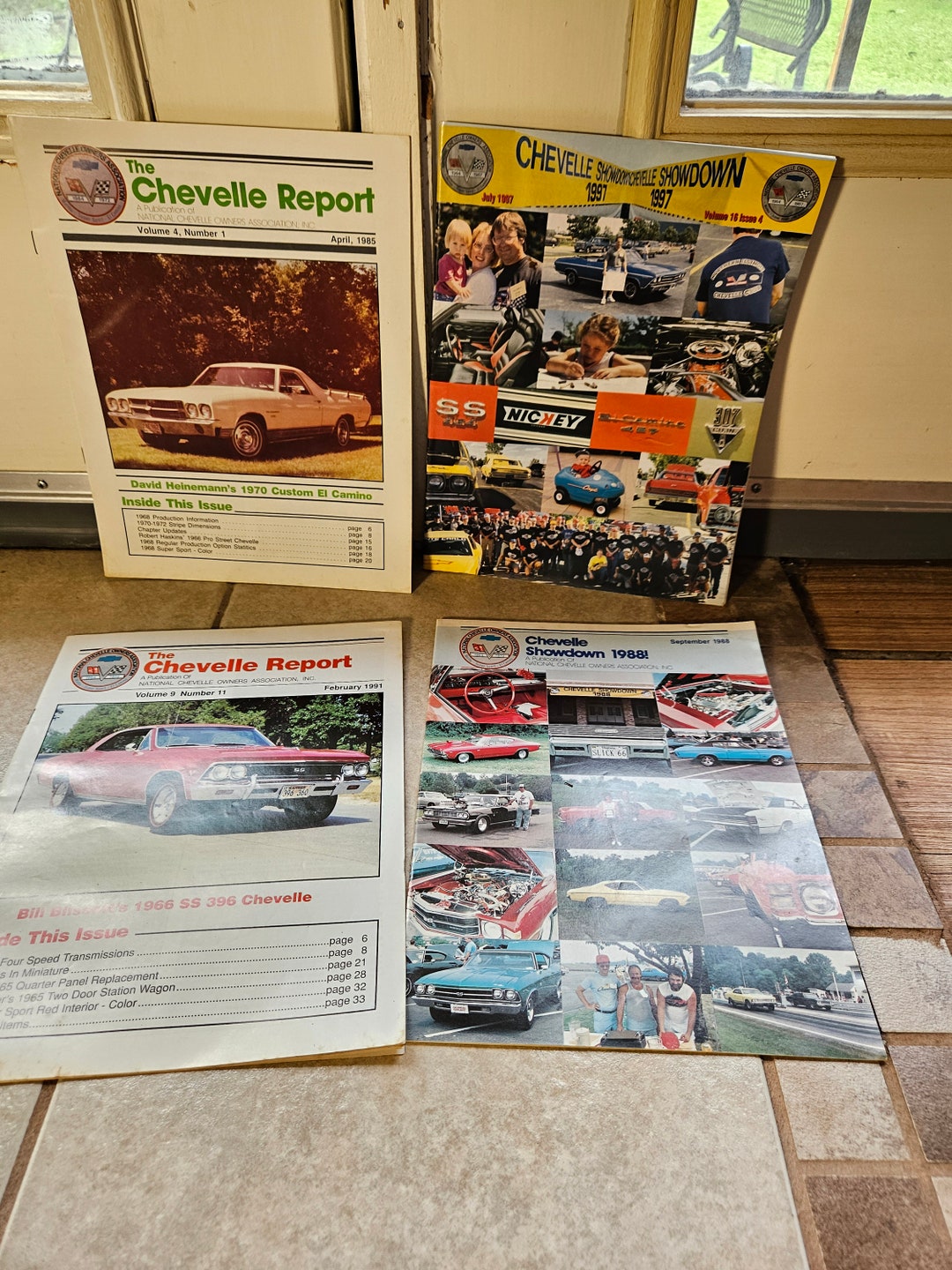Classic Muscle Cars - the Chevelle Report Magazines 1985-1991 Volume 9 ...