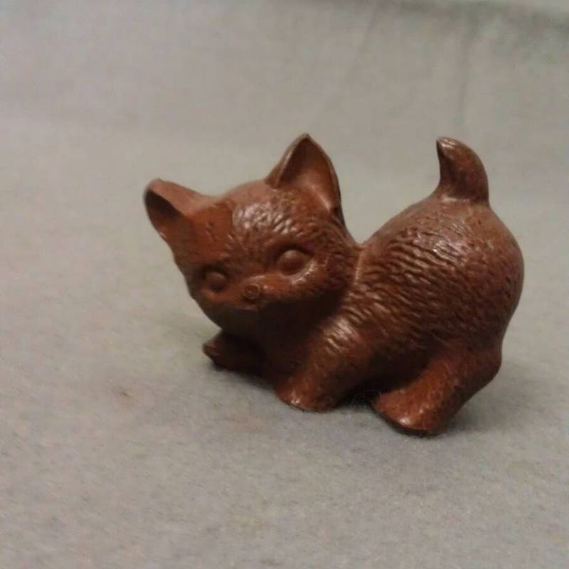 Miniature Cat Figurines - Etsy