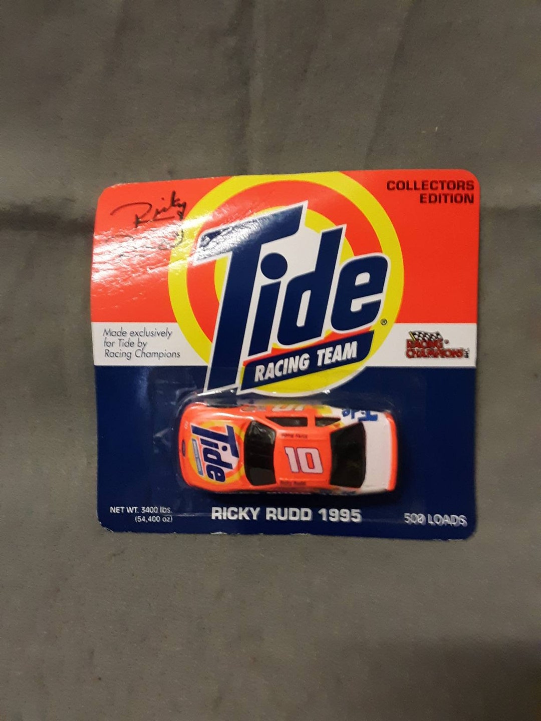 Tide Racing Team Ricky Rudd 1985 Collectors Edition Racing Champions ...