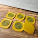 Bakelite Coasters Vintage Set of 6 Bakelite Coasters - Etsy