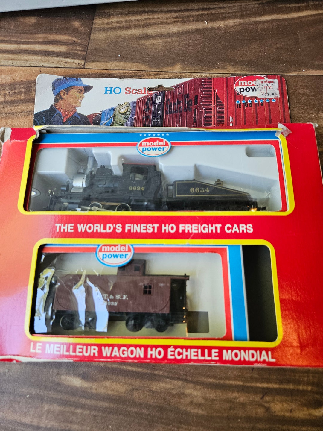 Model Power HO Scale Rail King the World's Finest Freight Cars No. 8634 ...
