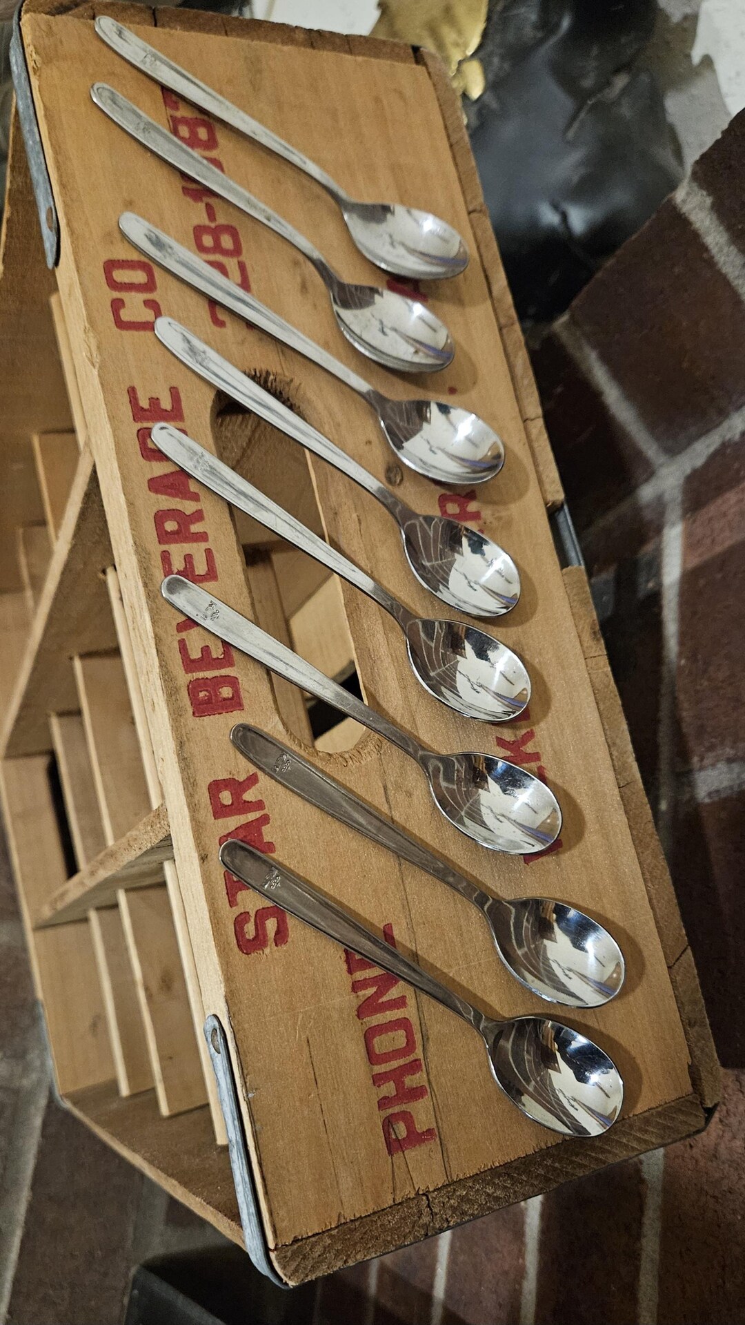 KLM Airlines Demitasse Expresso Coffee Spoons, Lot of 8, Collectible ...