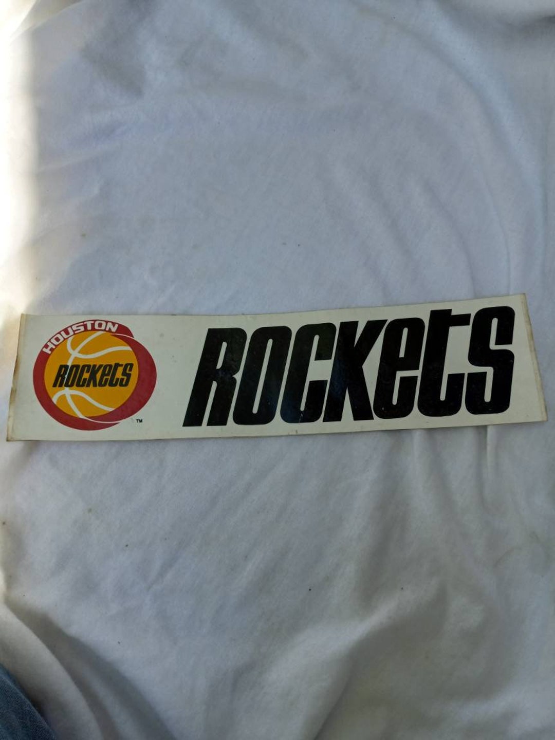 Houston Rockets Bumper Sticker - Etsy