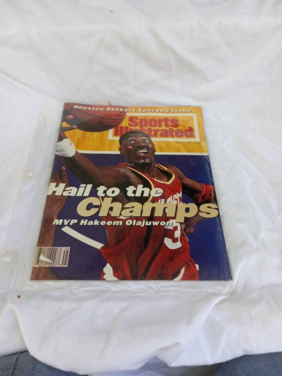 Sports Illustrated Houston Rockets Souvenir Issue Hail to the Champs ...