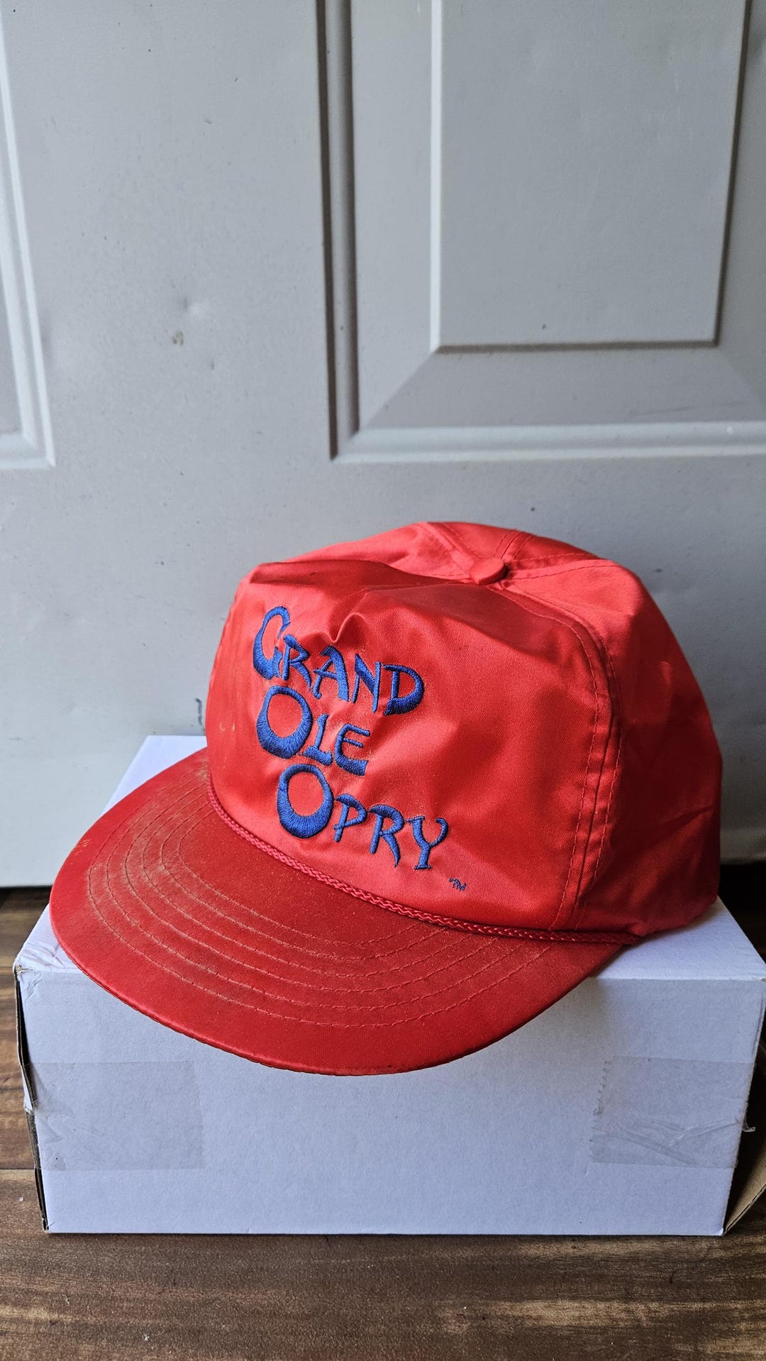 Grand Ole Opry Red Baseball Cap - Etsy