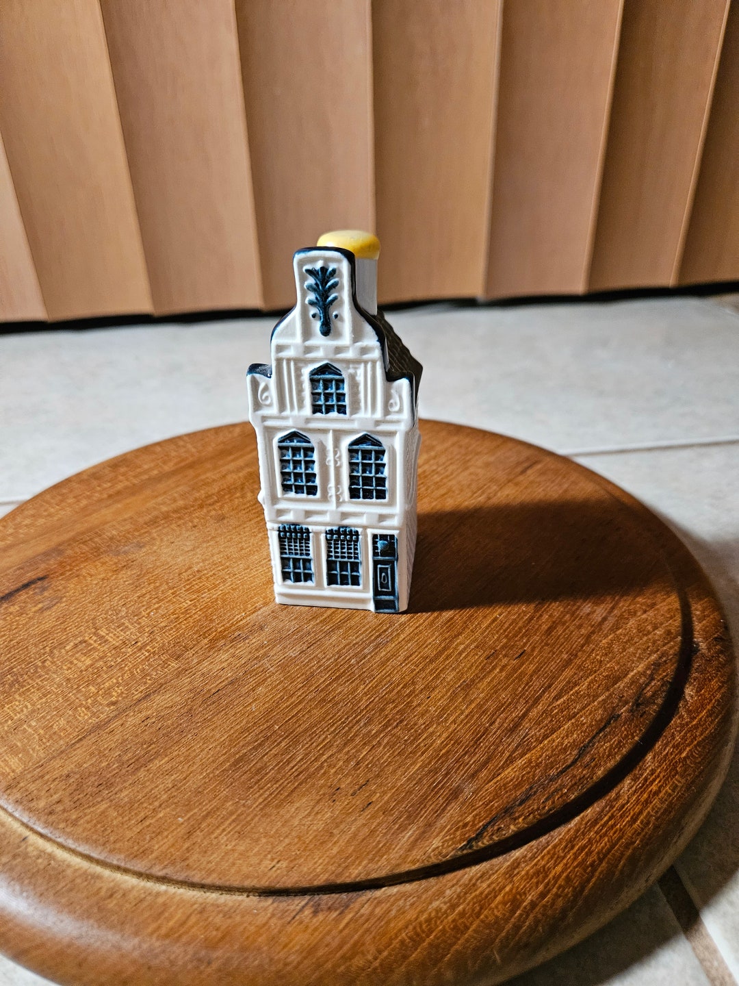 KLM Airlines Porcelain Blue Delft Miniature House Figurine #24 ...