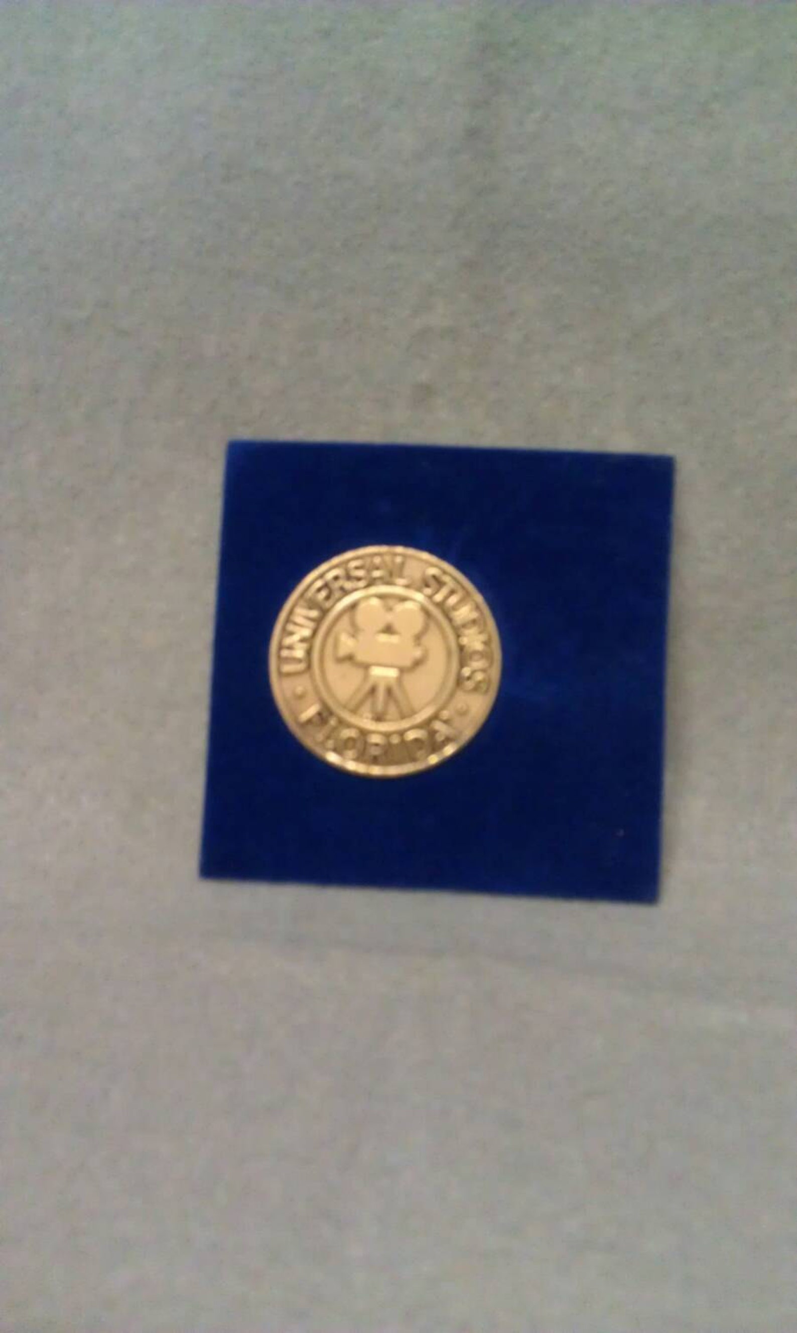 Universal Studios Florida Hollywood Z Earthquake Medallion Metal - Etsy