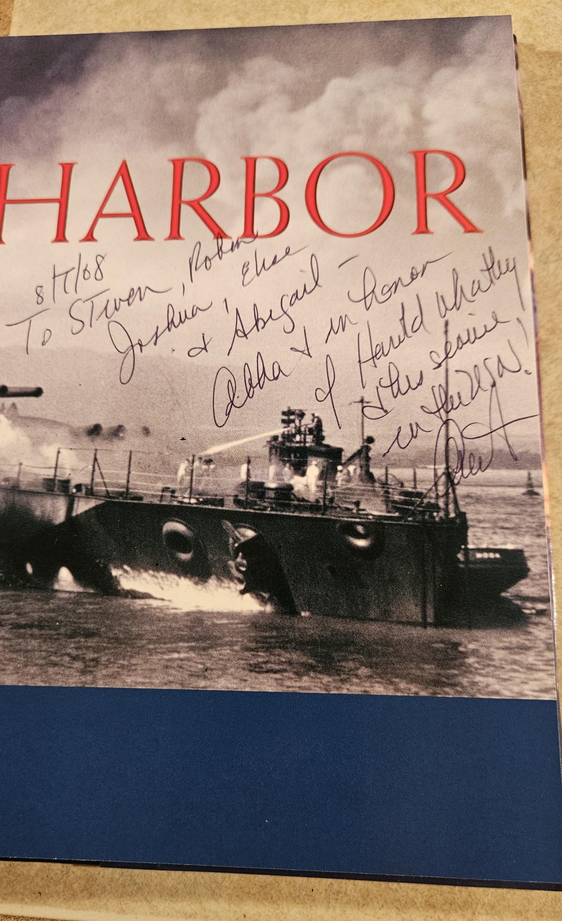 2001 Pearl Harbor Book From Fishponds to Warships by Allen Seiden ...