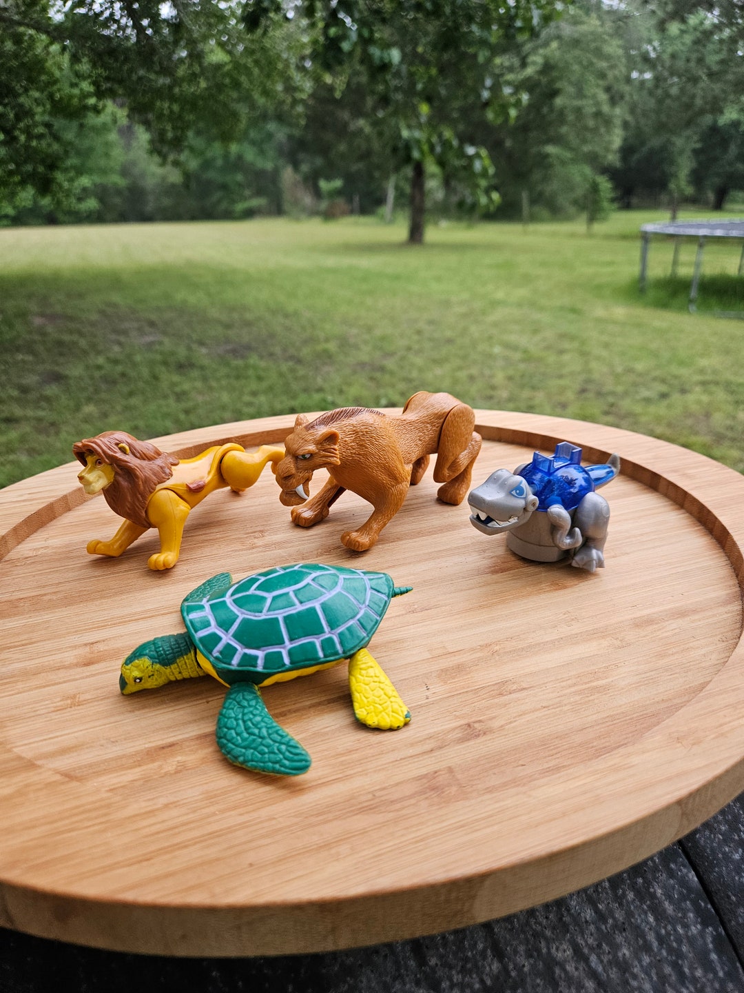 Disneys Toys Lion King Simba Jointed, 2003 Sonic ADIT Dinosaur, Ice Age ...