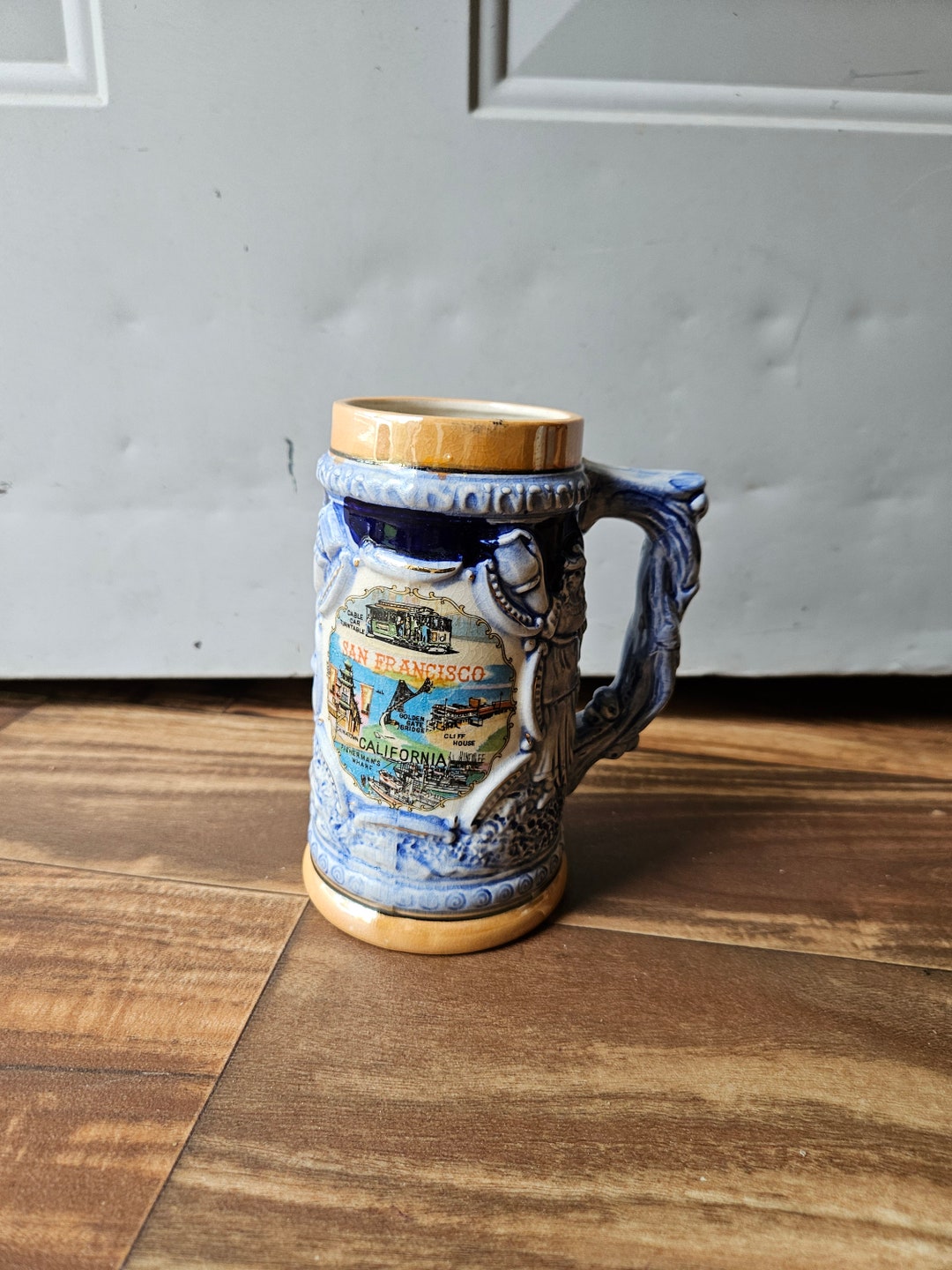 San Francisco California Mug Efcco San Francisco Coffee Mug - Etsy