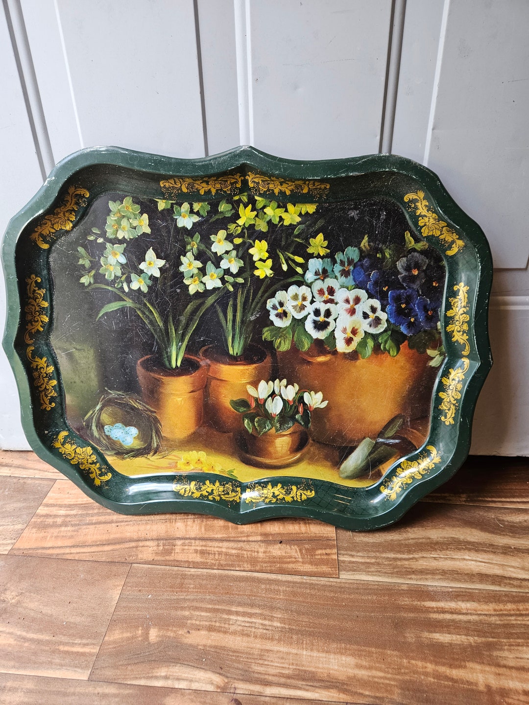 Ian Logan Platter Metal Tray - Etsy