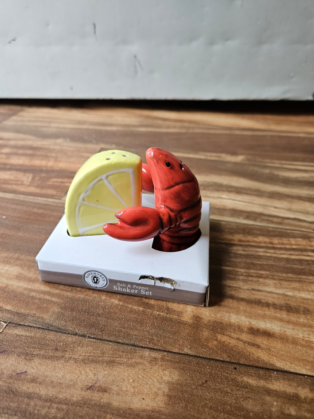 Crayfish and Lemon Salt and Pepper Shaker Set - Etsy