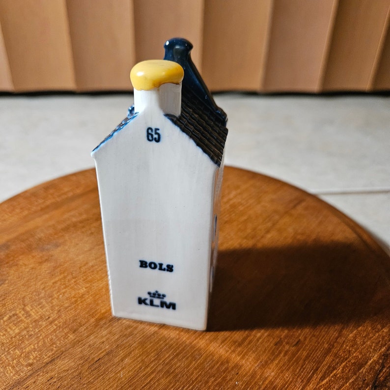 KLM Airlines Porcelain Blue Delft Miniature House Figurine #65 ...
