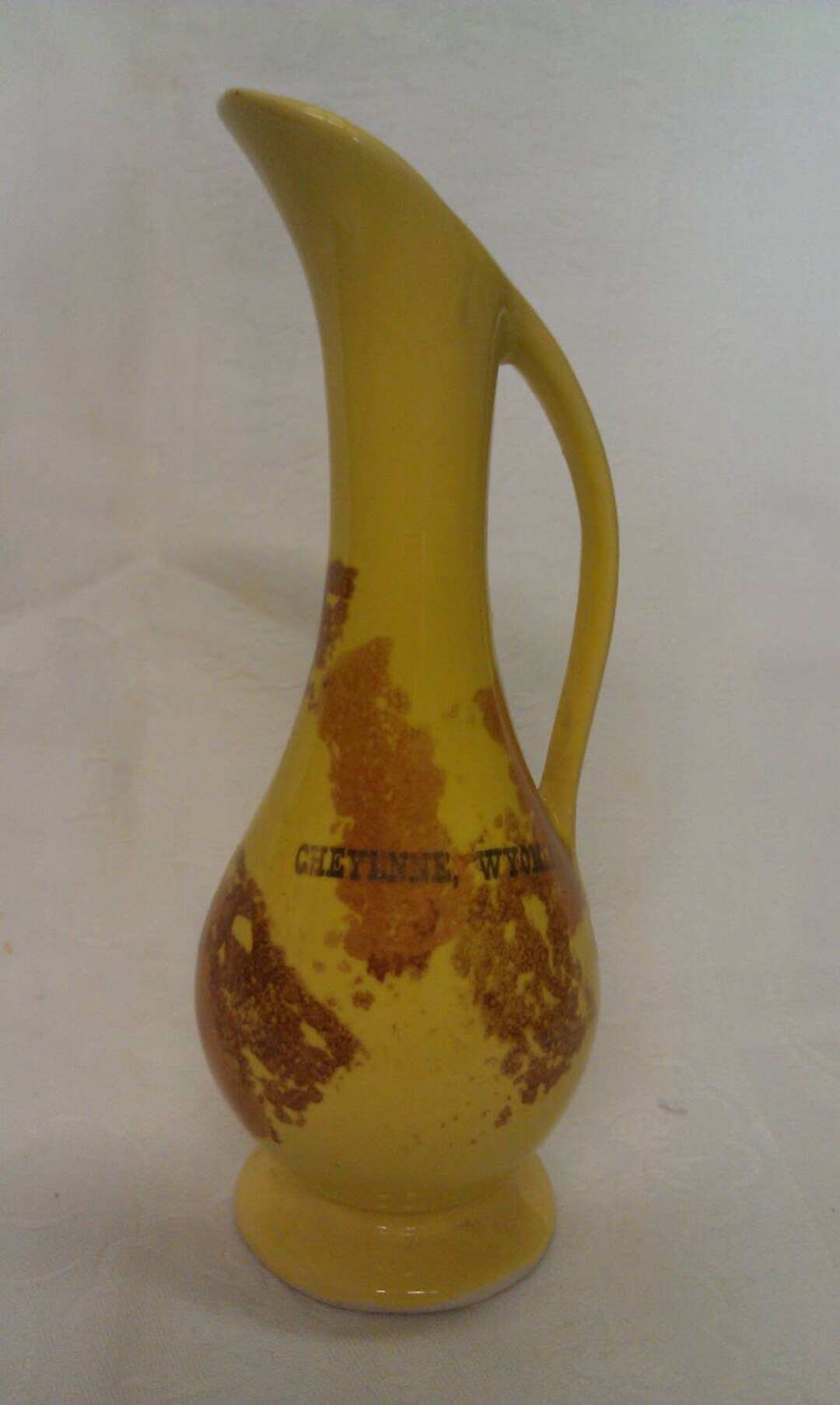P.C.A. Souvenir Cheyenne Wyoming Hand Crafted Pottery Vase - Etsy
