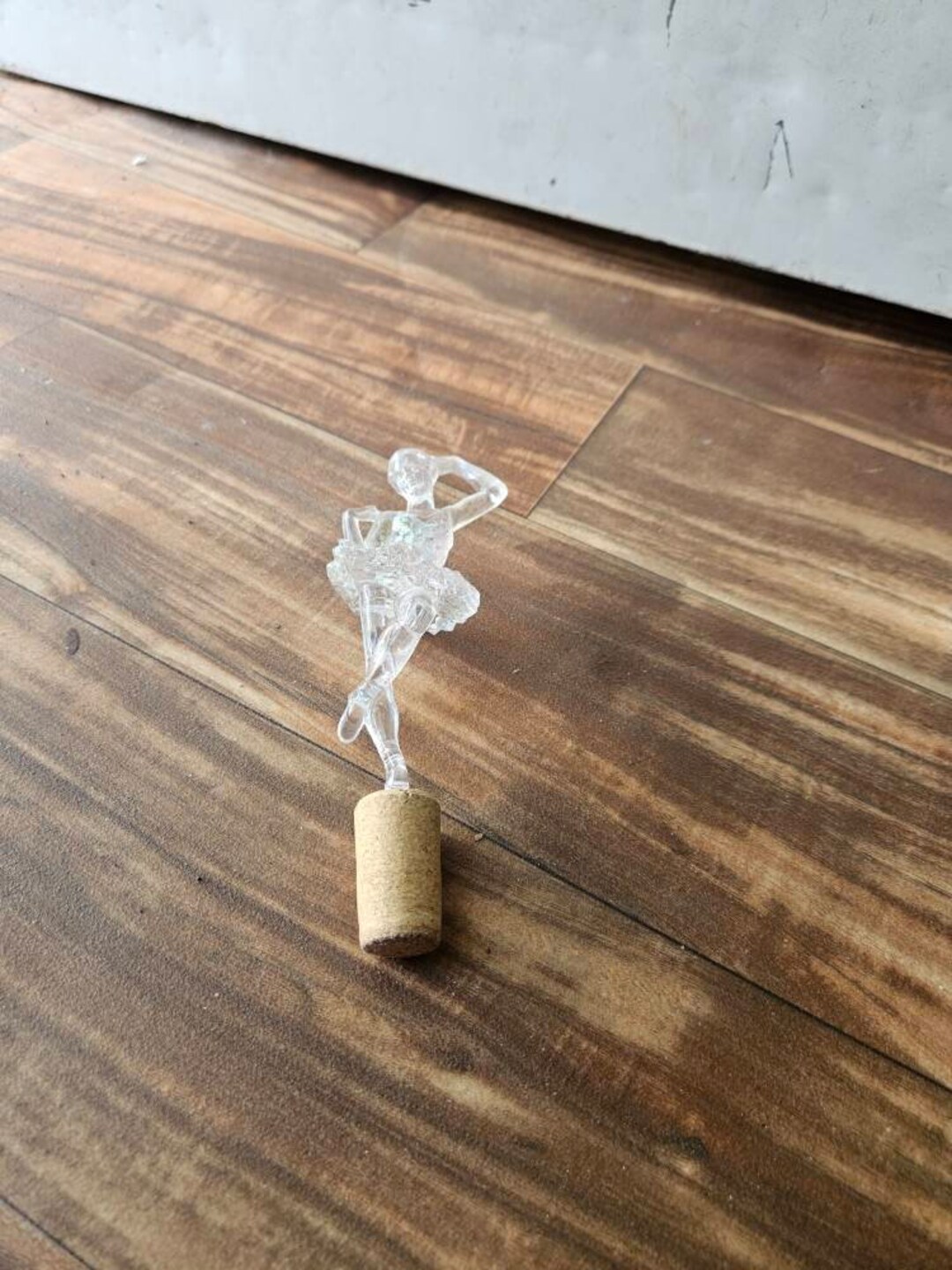 Dancer Tap Dancer Ballerina Dancer Clear Wine Stopper Dancer Bottle ...
