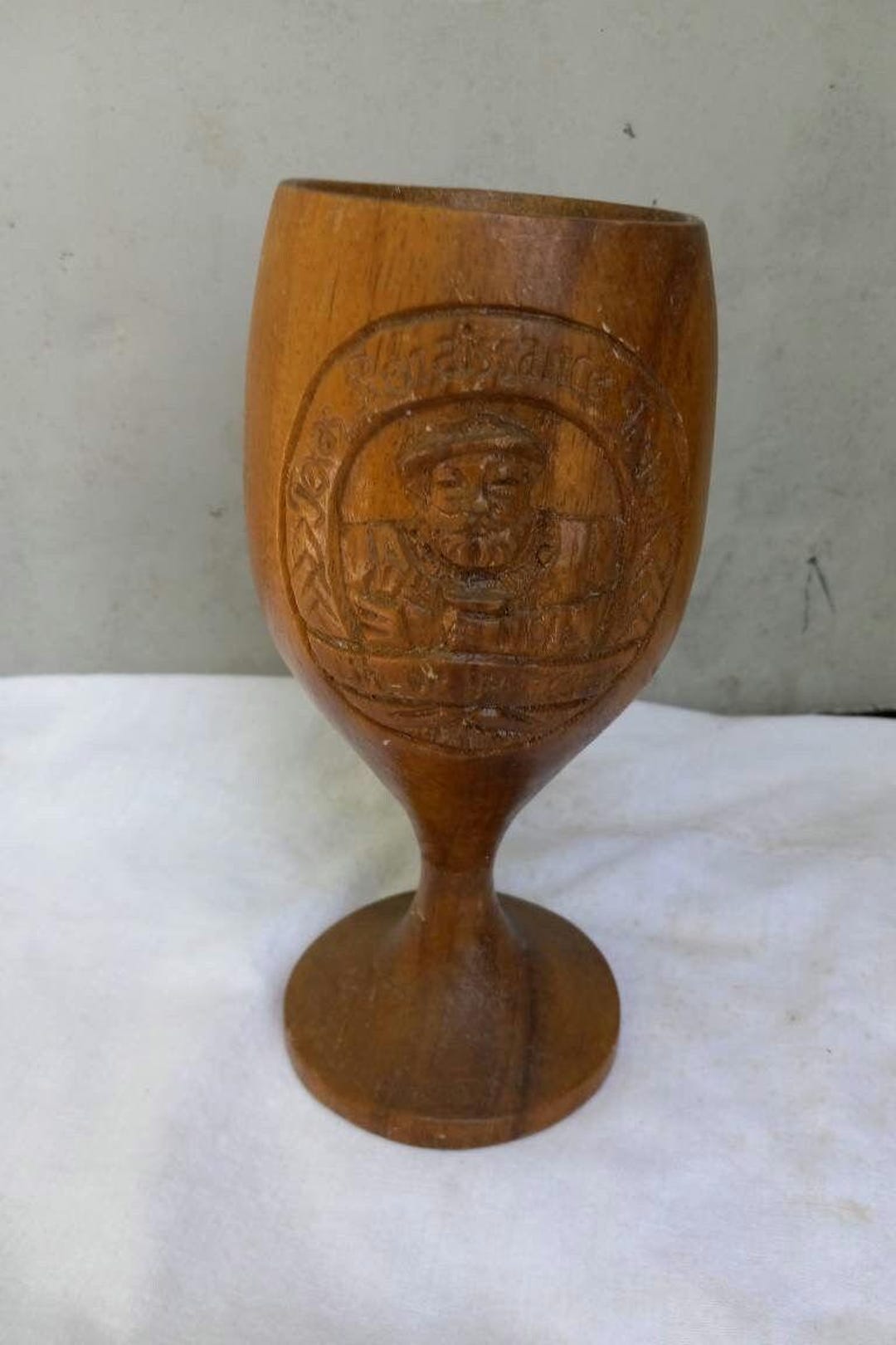 Texas Renaissance Festival Wooden Goblet Mug Cup With Stand - Etsy