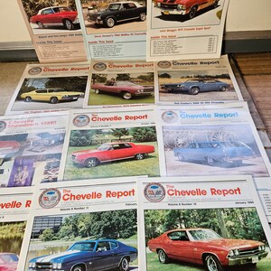 Classic Muscle Cars - the Chevelle Report Magazines 1989-1990 Volume 8 ...
