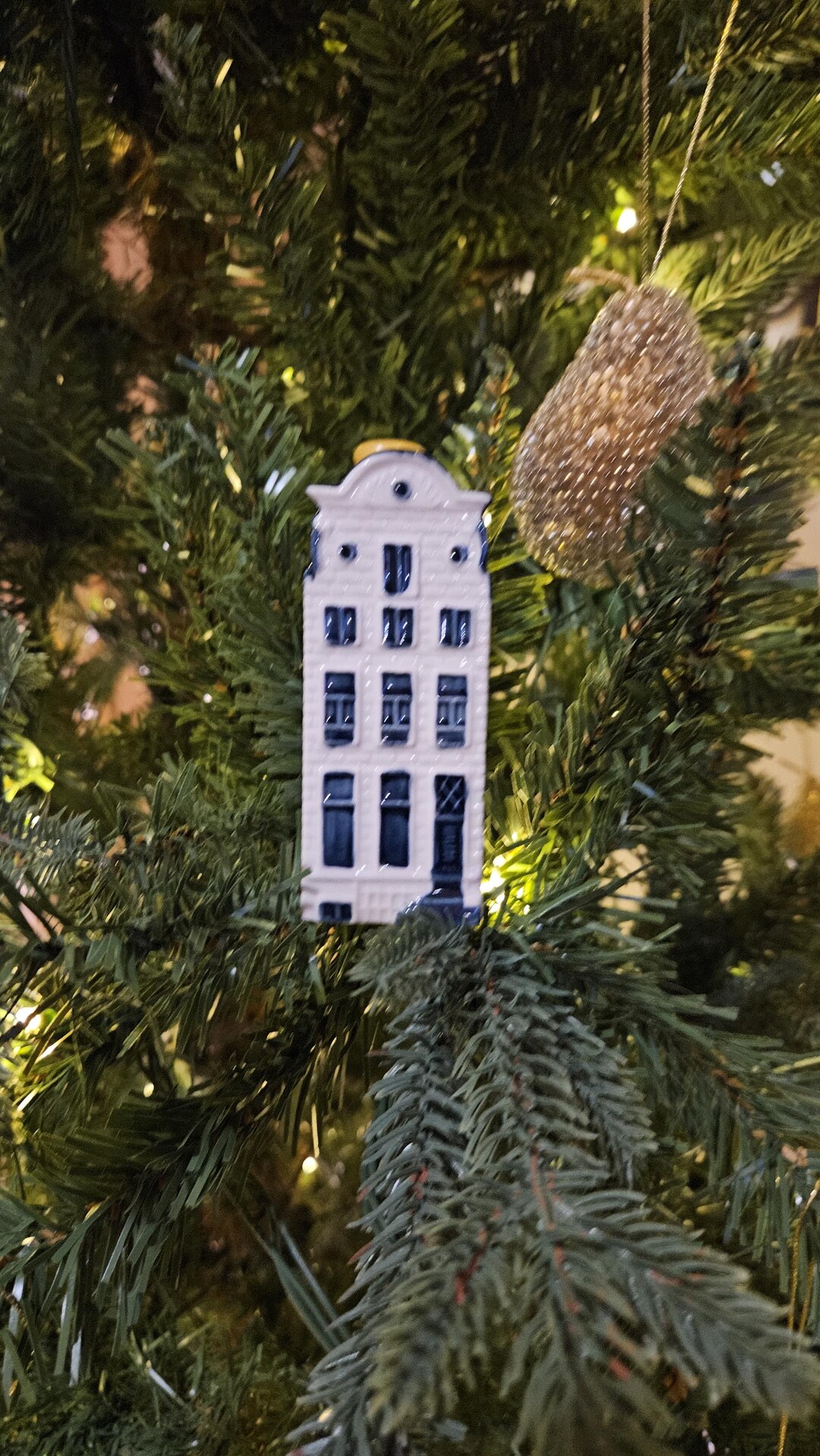 KLM Airlines #60 Porcelain Blue Delft Miniature House Figurine ...