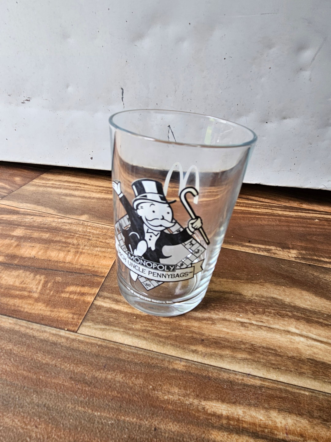 1997 Mcdonald's Monopoly Rich Uncle Pennybags Drinking Glass, Monopoly ...