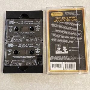 1993 Elvis Presley Audio Cassettes (2) and Portrait Postcards (8 ...