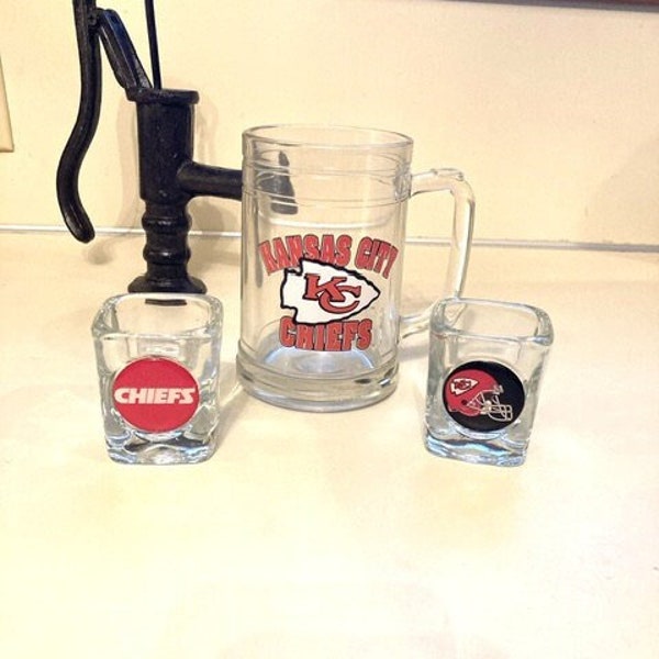 Chiefs Beer Mug - Etsy