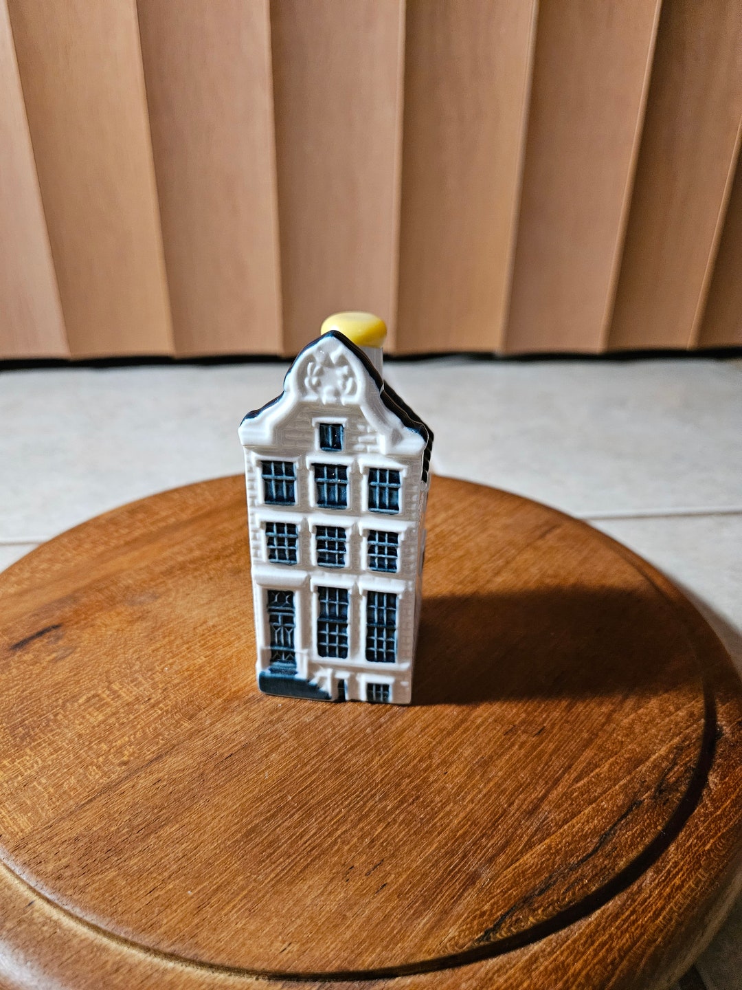 KLM Airlines Porcelain Blue Delft Miniature House Figurine #62 ...