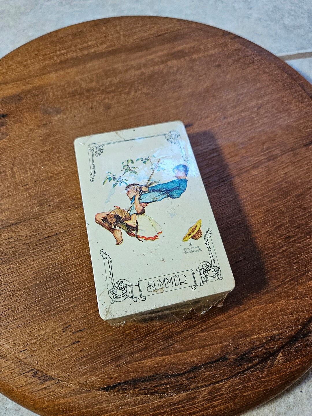 Norman Rockwell Summer Playing Cards. Bin #M - Etsy