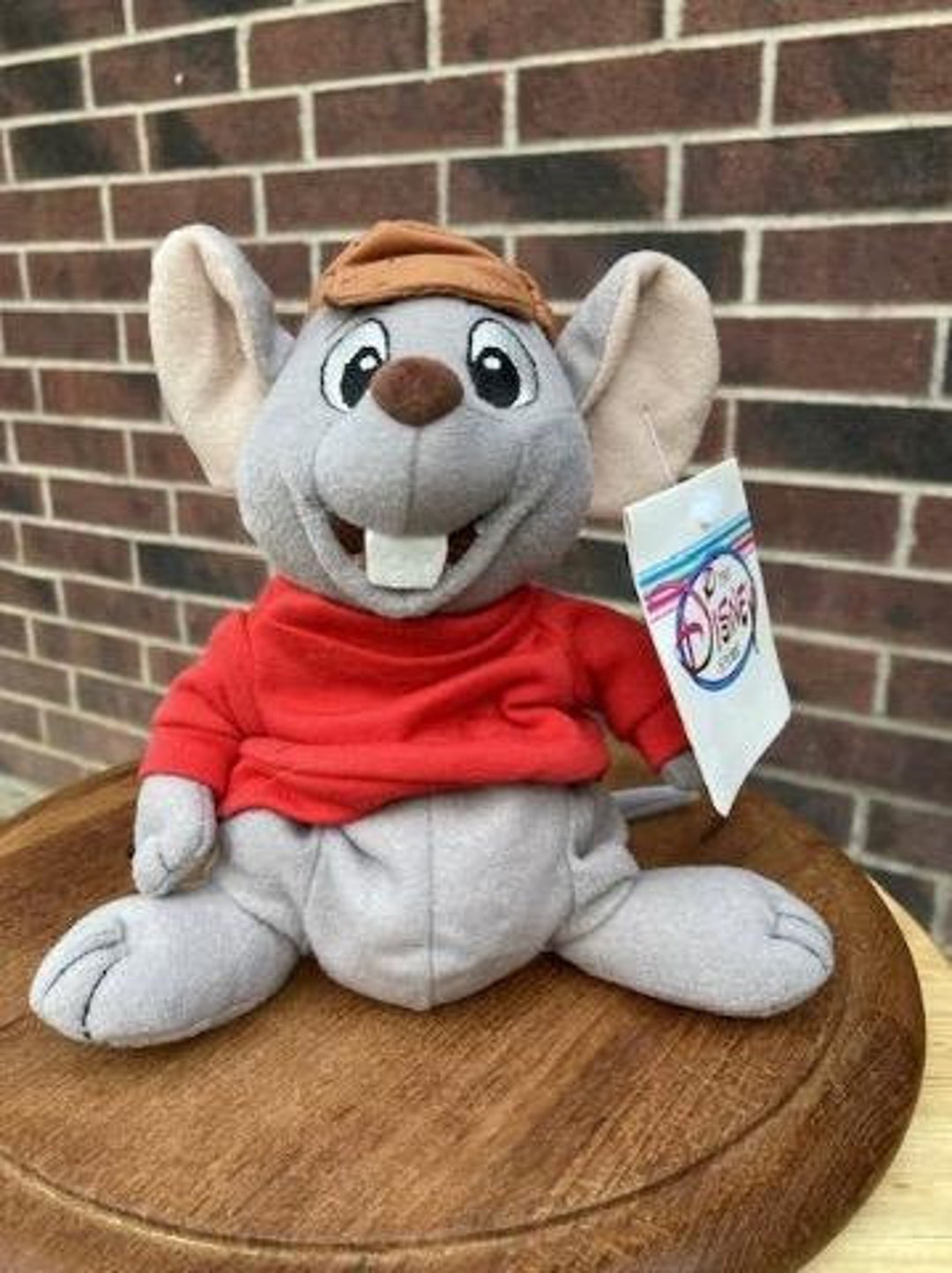 Disney the Rescuers "bernard the Mouse" Plush With Tags Intact ...