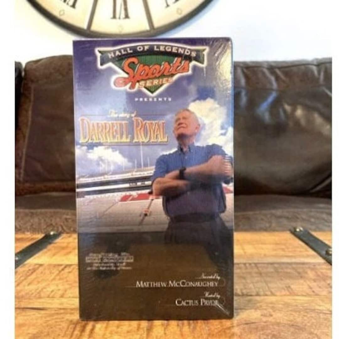 The Story of Darrell Royal VHS, 1998 Hall of Legends Sports Series ...