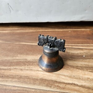 Liberty Bell Brass Bell Small Miniature Philadelphia Souvenir ...